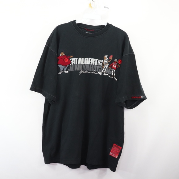 FUBU | Shirts | 9s Fubu Mens Xl Fat Albert Graphic T Shirt Black | Poshmark